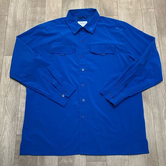 Gillz | Shirts | Mensgillz Fishing Performance Button Up Lightweight ...